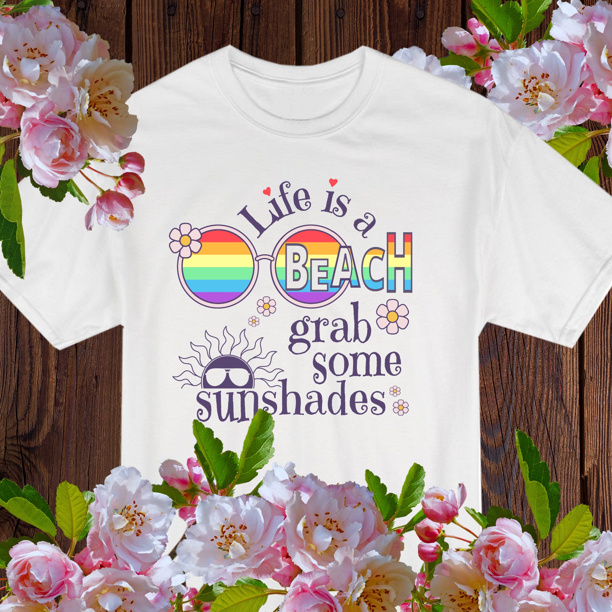 Life is a Beach Png, Humorous and Funny, Beach Life Png, Digital ...