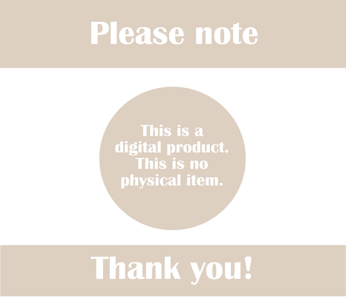 Beige Social Media Icons - Web and Print Ready - JPG, PNG, SVG - Etsy