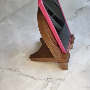 Moon Phone Holder, Cresent Moon Phone Stand, Wood Phone Holder - Etsy