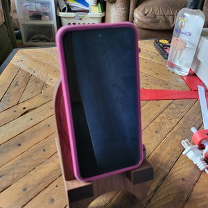 Moon Phone Holder, Cresent Moon Phone Stand, Wood Phone Holder - Etsy