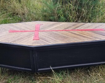 Coffin Display Coffee Table - Etsy