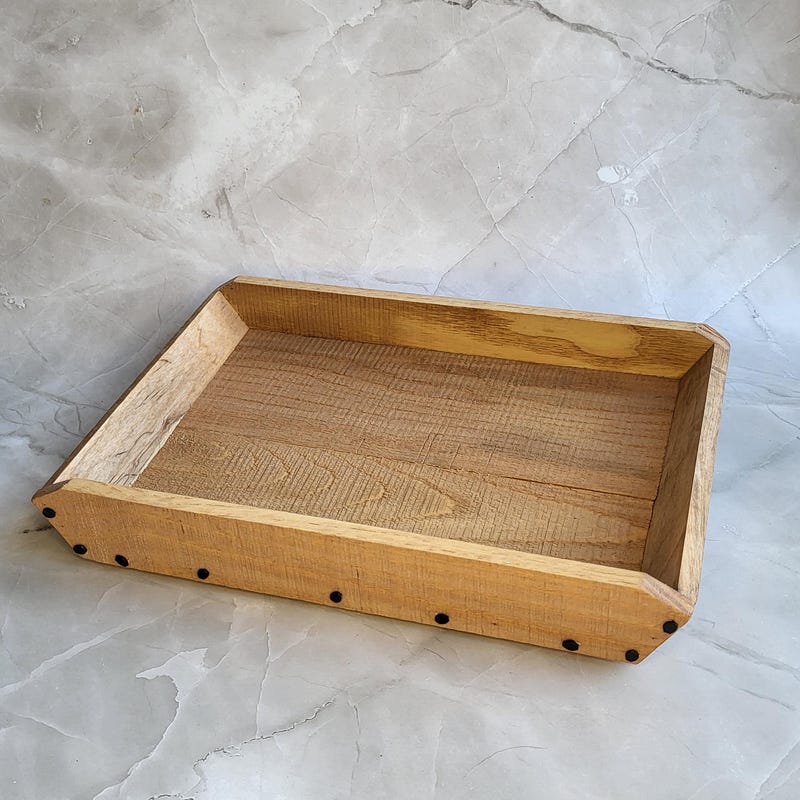 Reclaimed Wood Tray - Etsy