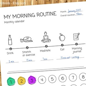 COVID QUARANTINE ROUTINE Journal Printable monthly Daily Views: How to ...