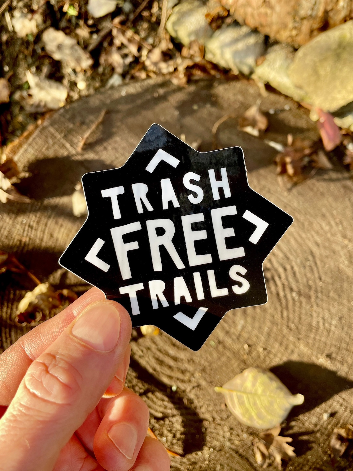 Chase Mountain Biking X Trash Free Trails Sticker Pack - Etsy