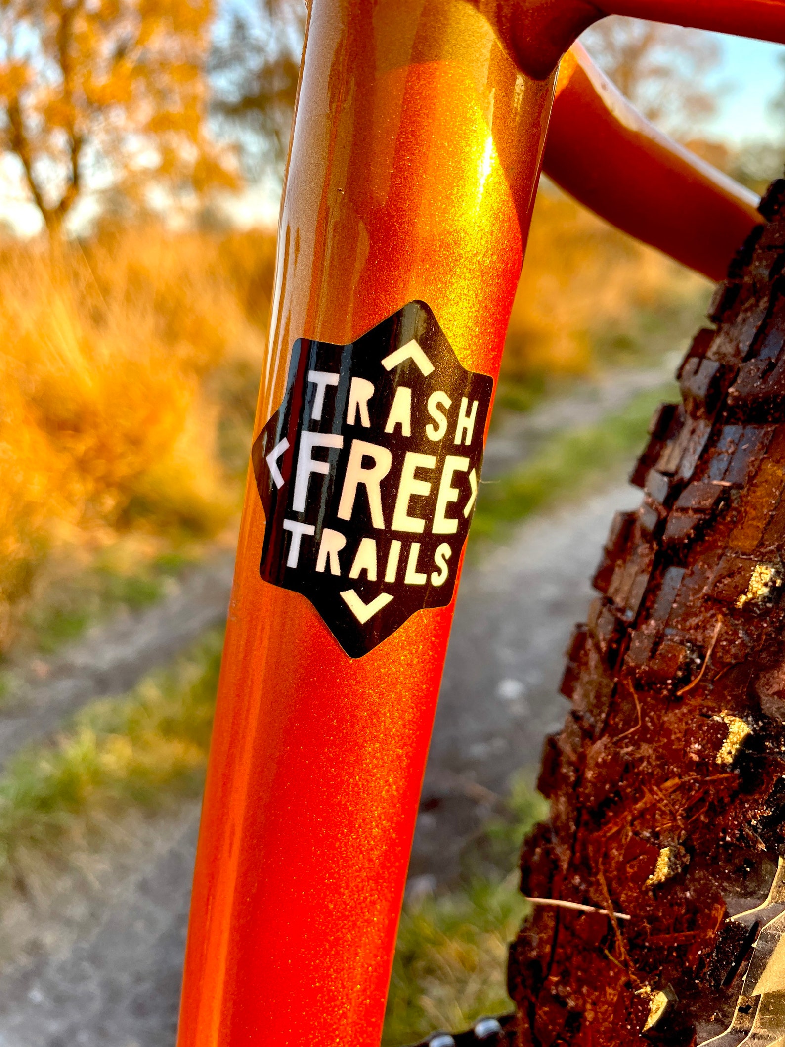 Chase Mountain Biking X Trash Free Trails Sticker Pack - Etsy
