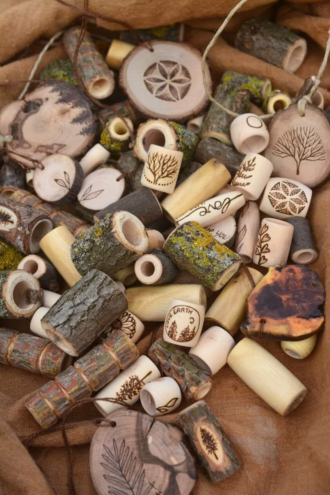 MADE TO ORDER 5 Dread Beads Surprise Set a Handful of Mystic Beads Both ...