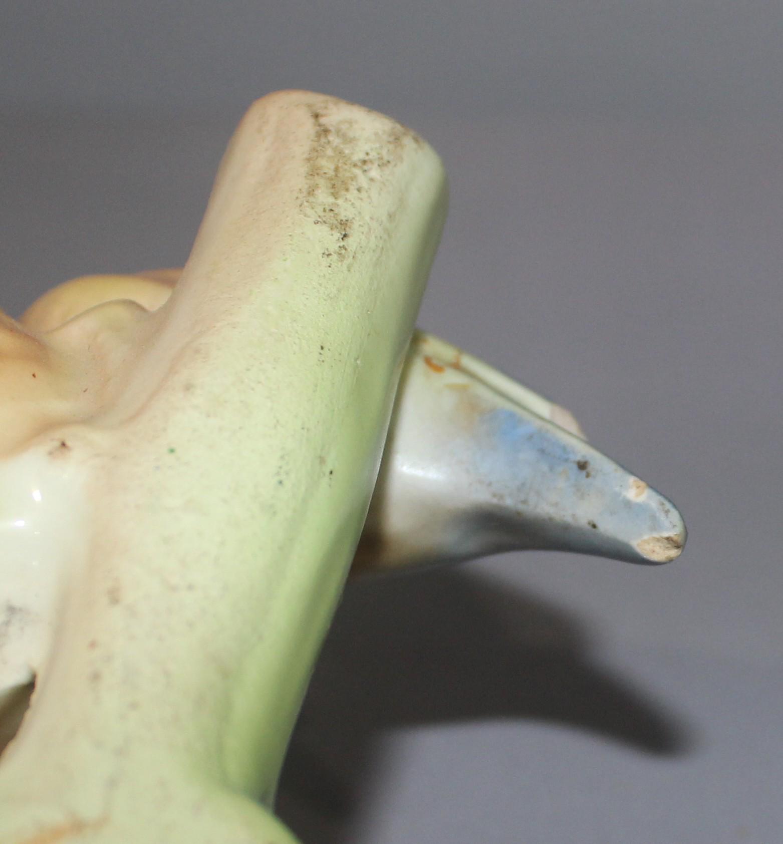 Czech Pottery Bird by Birdhouse Wall Pocket Czechoslovakia Red Dime ...