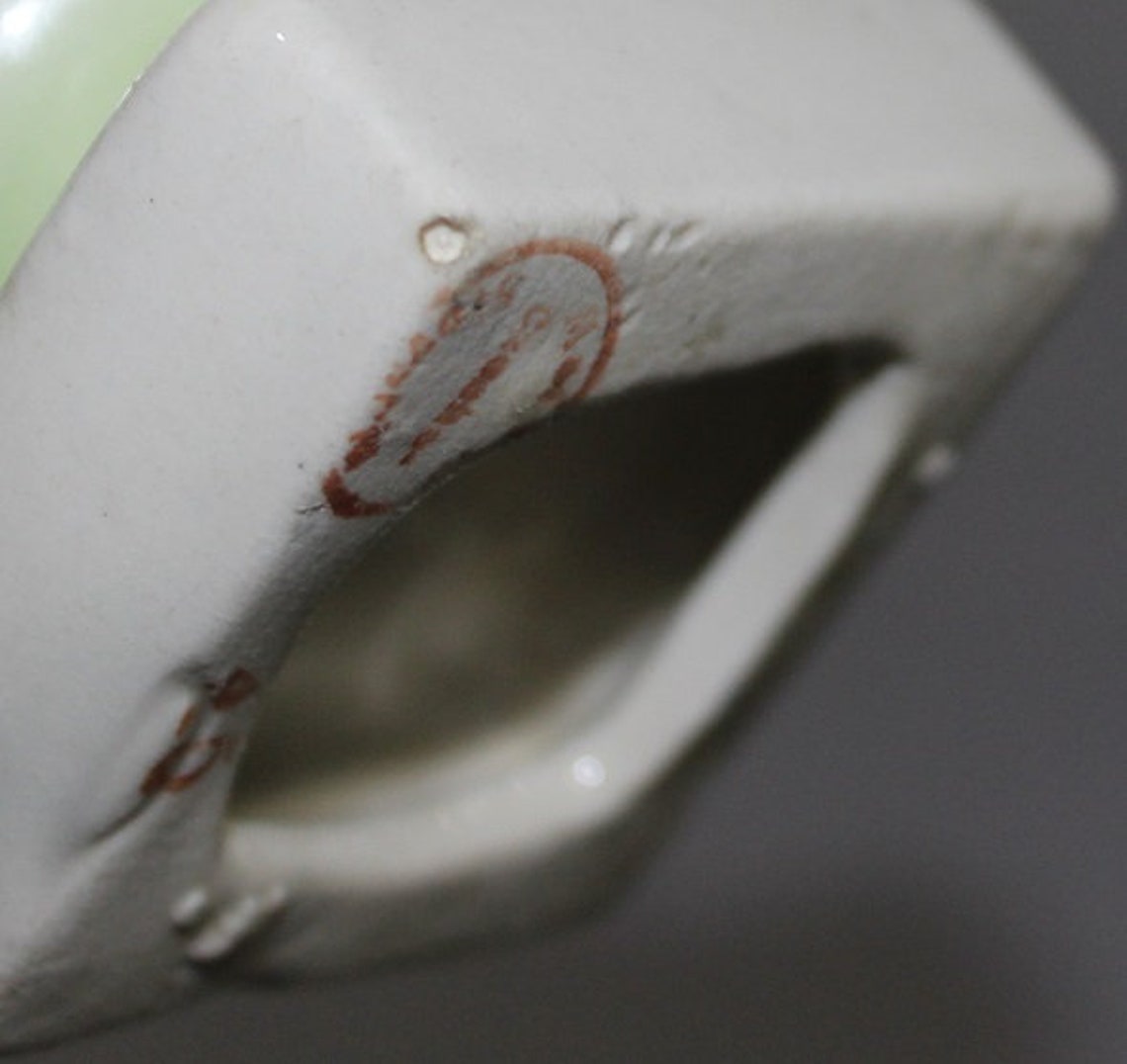 Czech Pottery Parrot on Ball Red Dime Mark Czechoslovakia Bird - Etsy