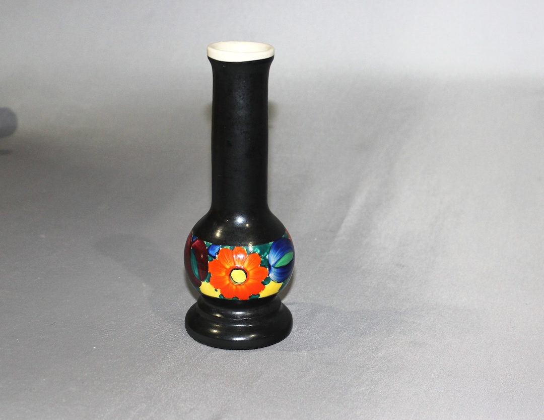 Czech Pottery Joseph Mrazek Bud Vase Czechoslovakia Peasant Art - Etsy