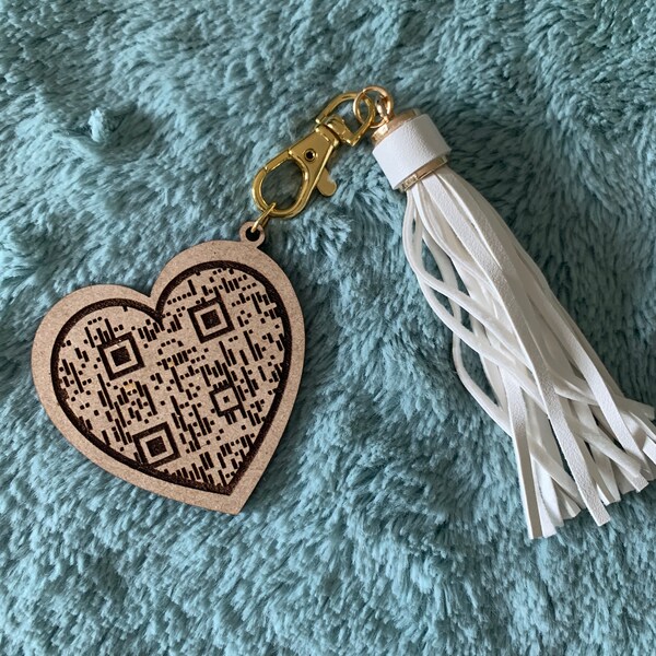 Heart Shaped Qr Code - Etsy