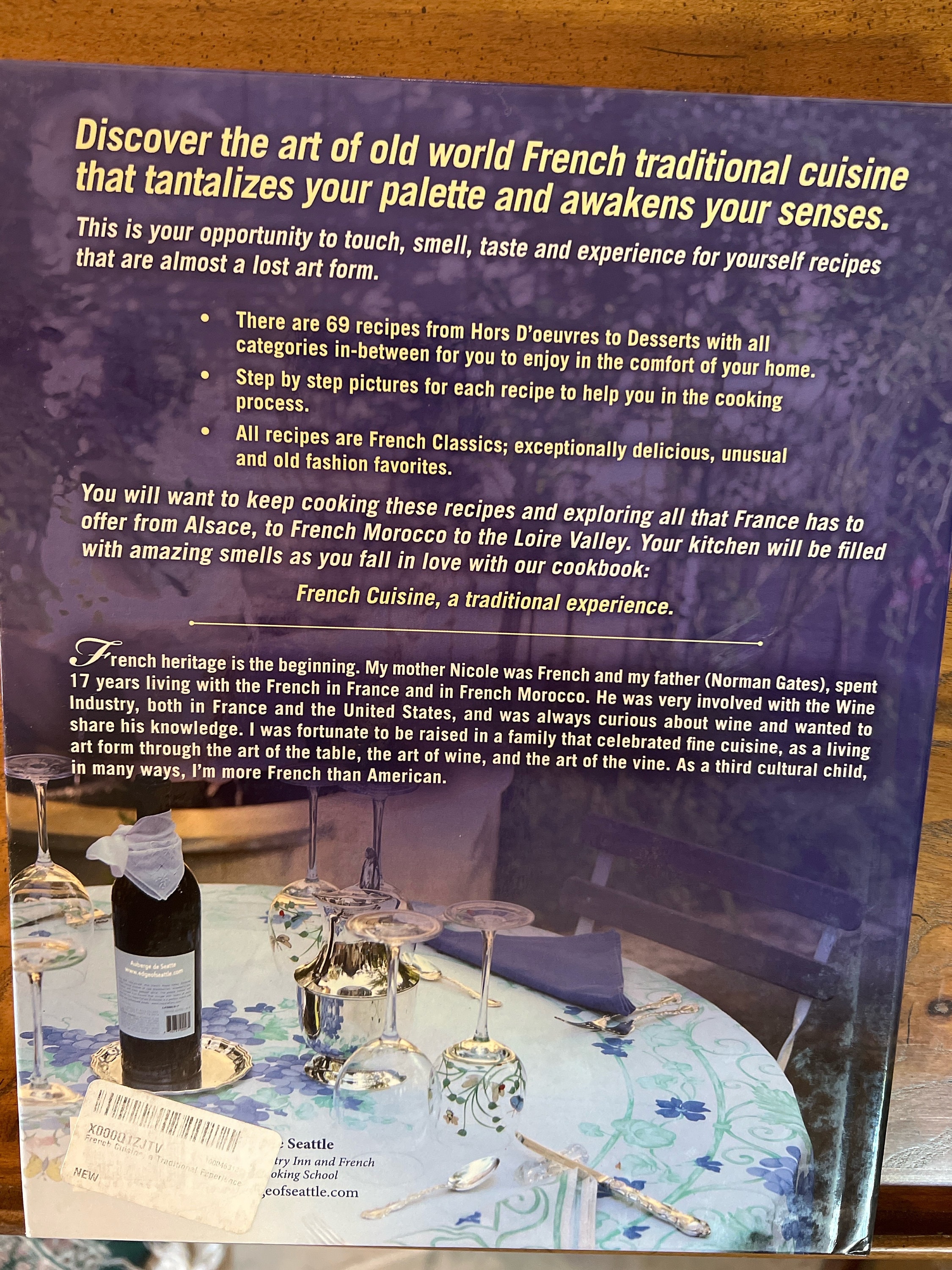 French Cuisine, a Traditional Experience Cookbook - Etsy