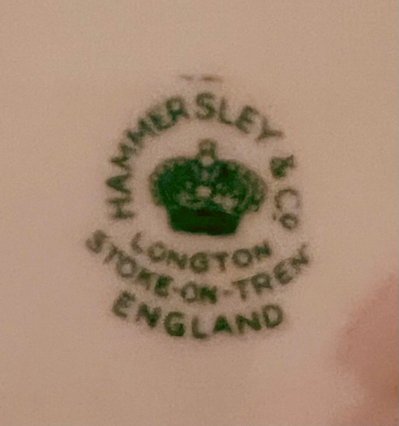 Hammersley Bone China in the Cornflower Pattern - Etsy