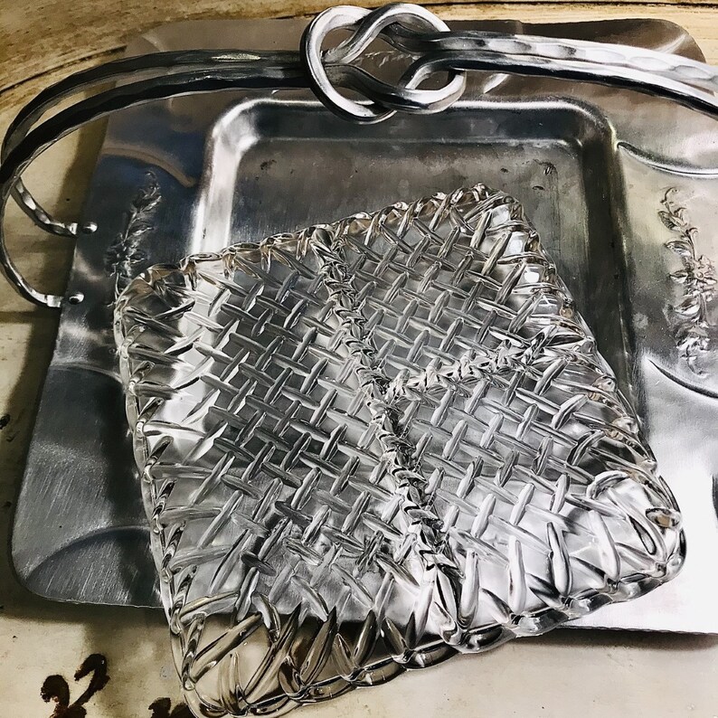 Everlast Hammered and Forged Aluminum, Serveware With Original Glass ...