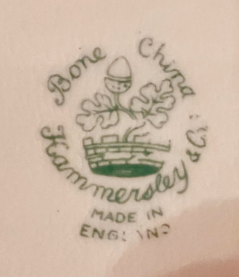 Hammersley Bone China in the Cornflower Pattern - Etsy