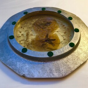 Round Trivet With (pansy) Dried Flower Arrangement - Etsy
