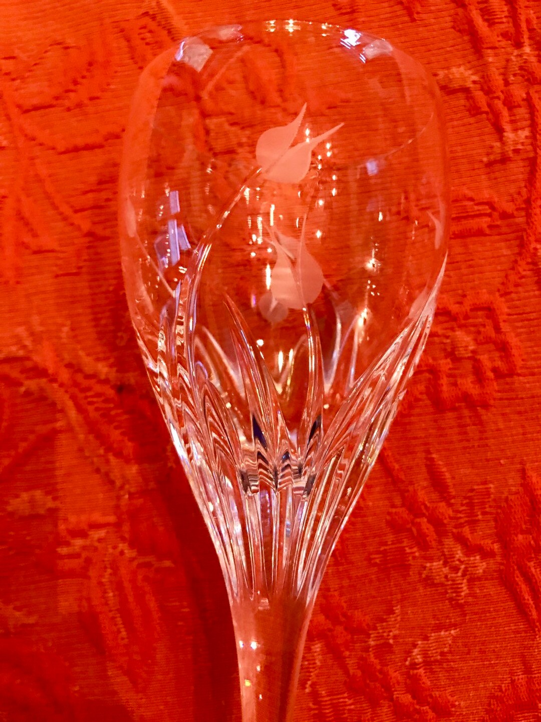 Italian Crystal Stemware; Set of 7 Wine Glasses by Davinci 24% Crystal ...