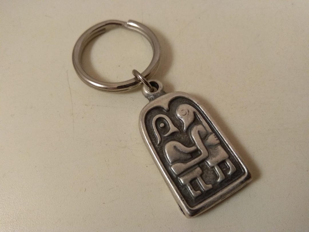 Vintage Metal, Key Ring,key Chain,couple Figure - Etsy