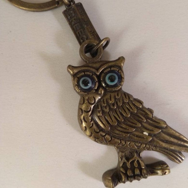Owl Key Ring - Etsy UK