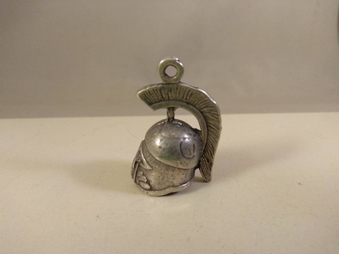 Vintage Ancient Greek Metal Warrior Helmet,miniature - Etsy