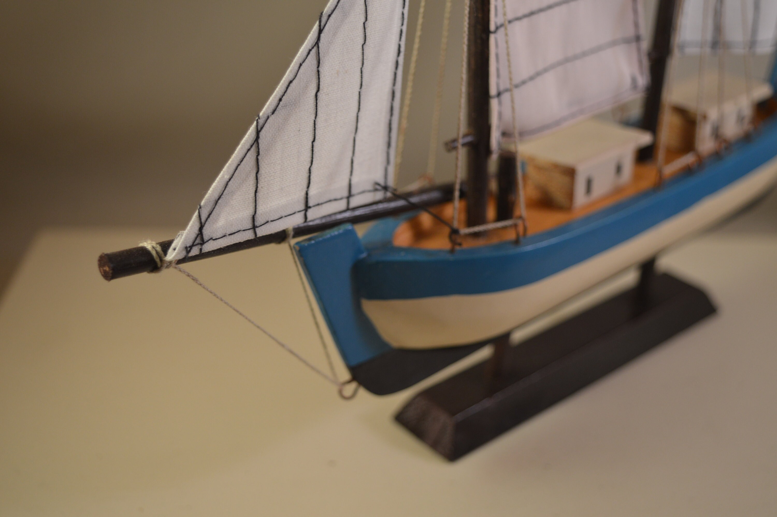 Wooden Boatshipminiature.. - Etsy