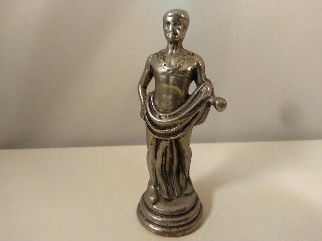 Roman Miniature Metal, Man Figure,statue - Etsy