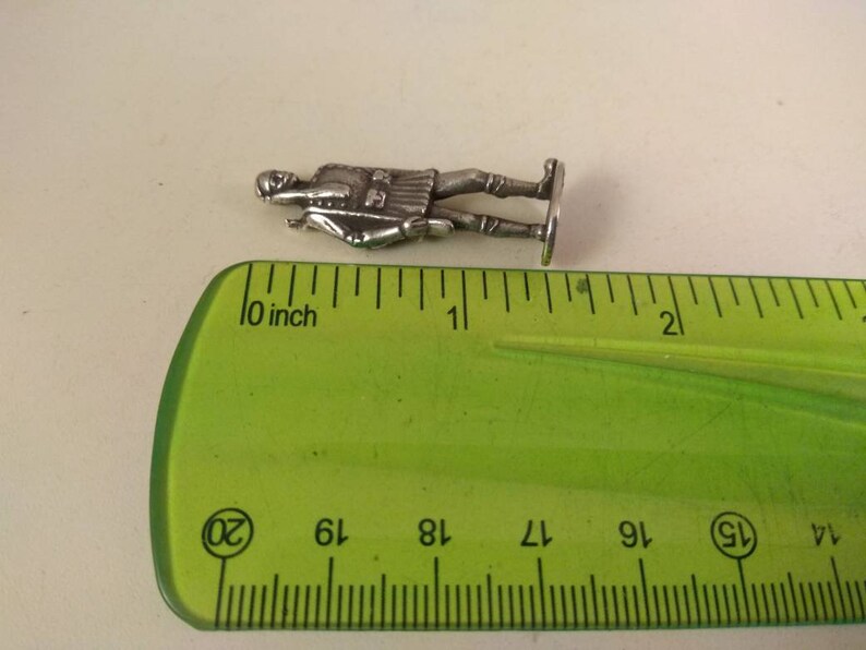 Greek Folk Tsolias,, Super Tiny Miniature Metal Figure,statue - Etsy