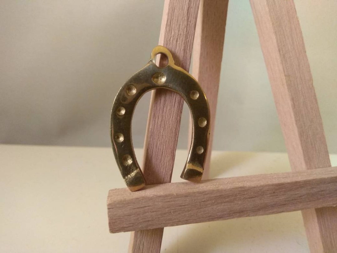 Vintage Tiny Miniature Brass Horseshoe for Good Luck... - Etsy