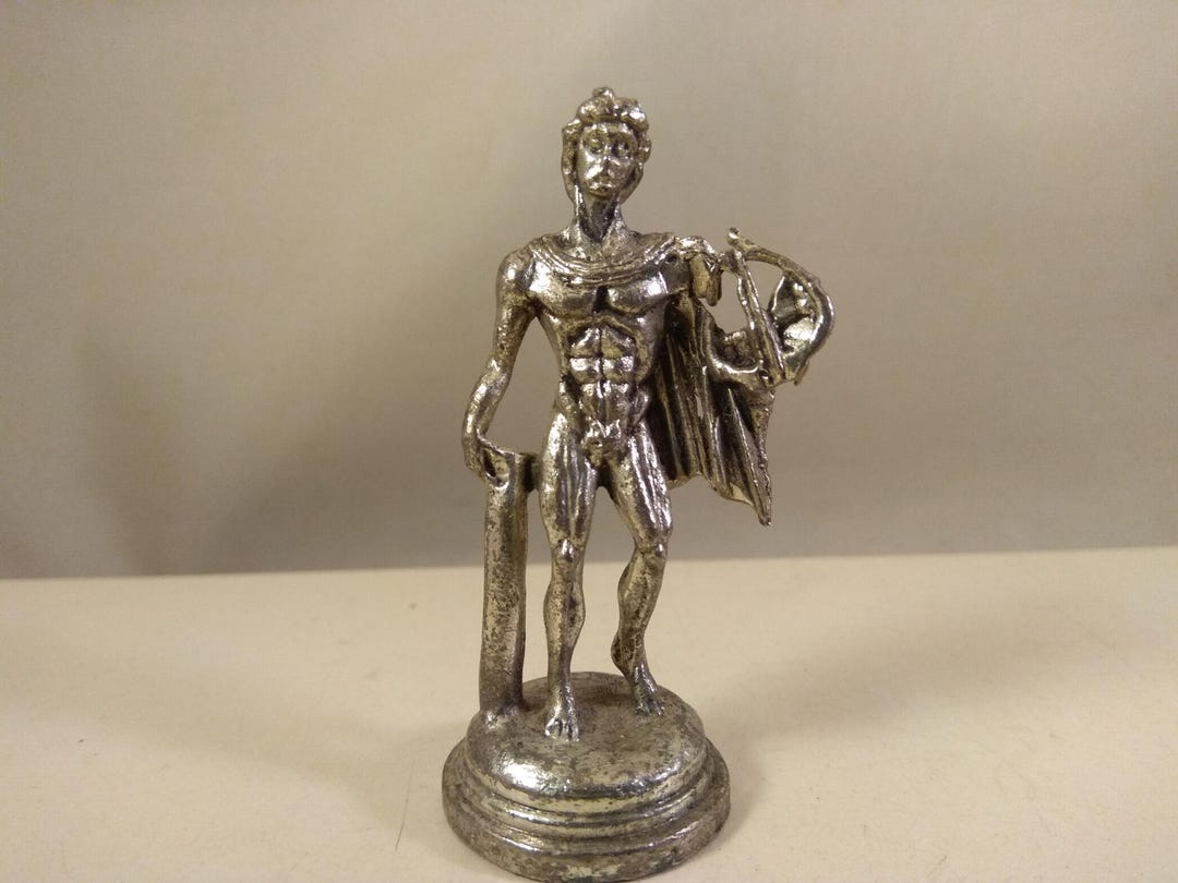 Apollo,miniature,small Statue,metal,size Perfect for Dollhouse,fairy ...