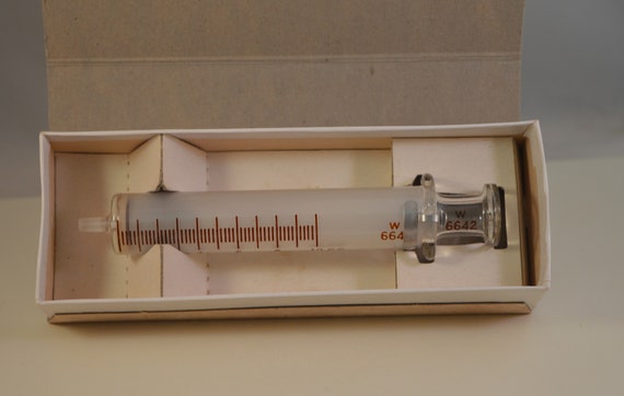 Vintage injection syringe east Rutherford | Etsy