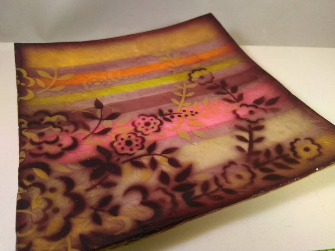 Vintage Mother of Pearl, Shell, Ashtray, Serving Plate - Etsy