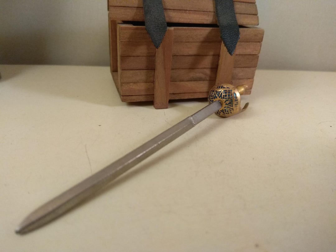 Vintage,iron Steel,miniature,sword,from Spain,perfect Decor for ...