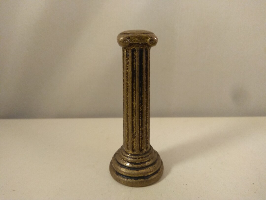 Roman, Greek Miniature Metal Figure,statue, Column - Etsy