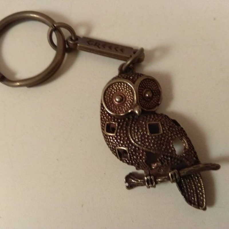 Owl Key Ring - Etsy UK