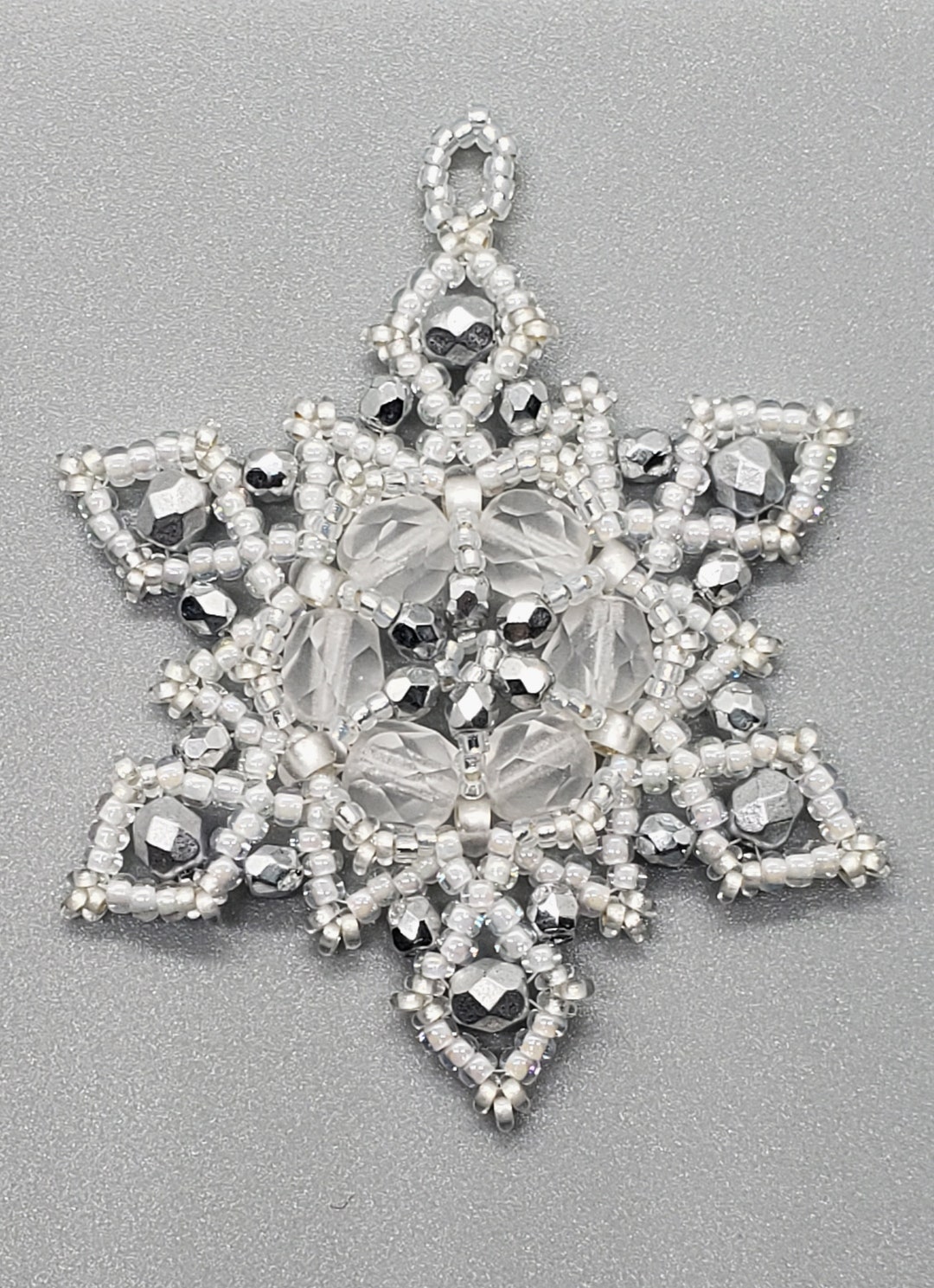 Snowflake Ornament 2024 Pattern & Kit - Etsy