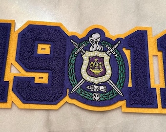 Omega Psi Phi Life Member Patch - Etsy