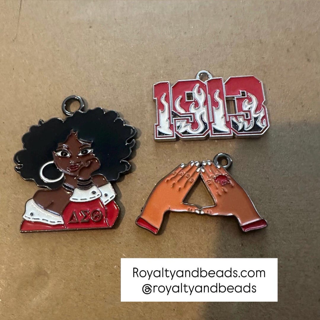 Delta Charm Set - Etsy