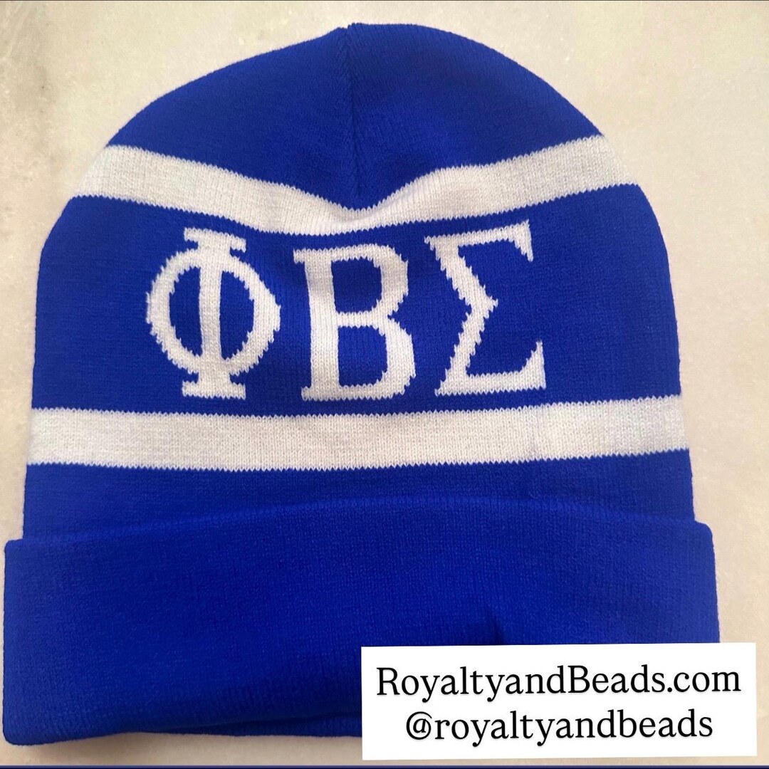 Knit Phi Beta Sigma Hat - Etsy