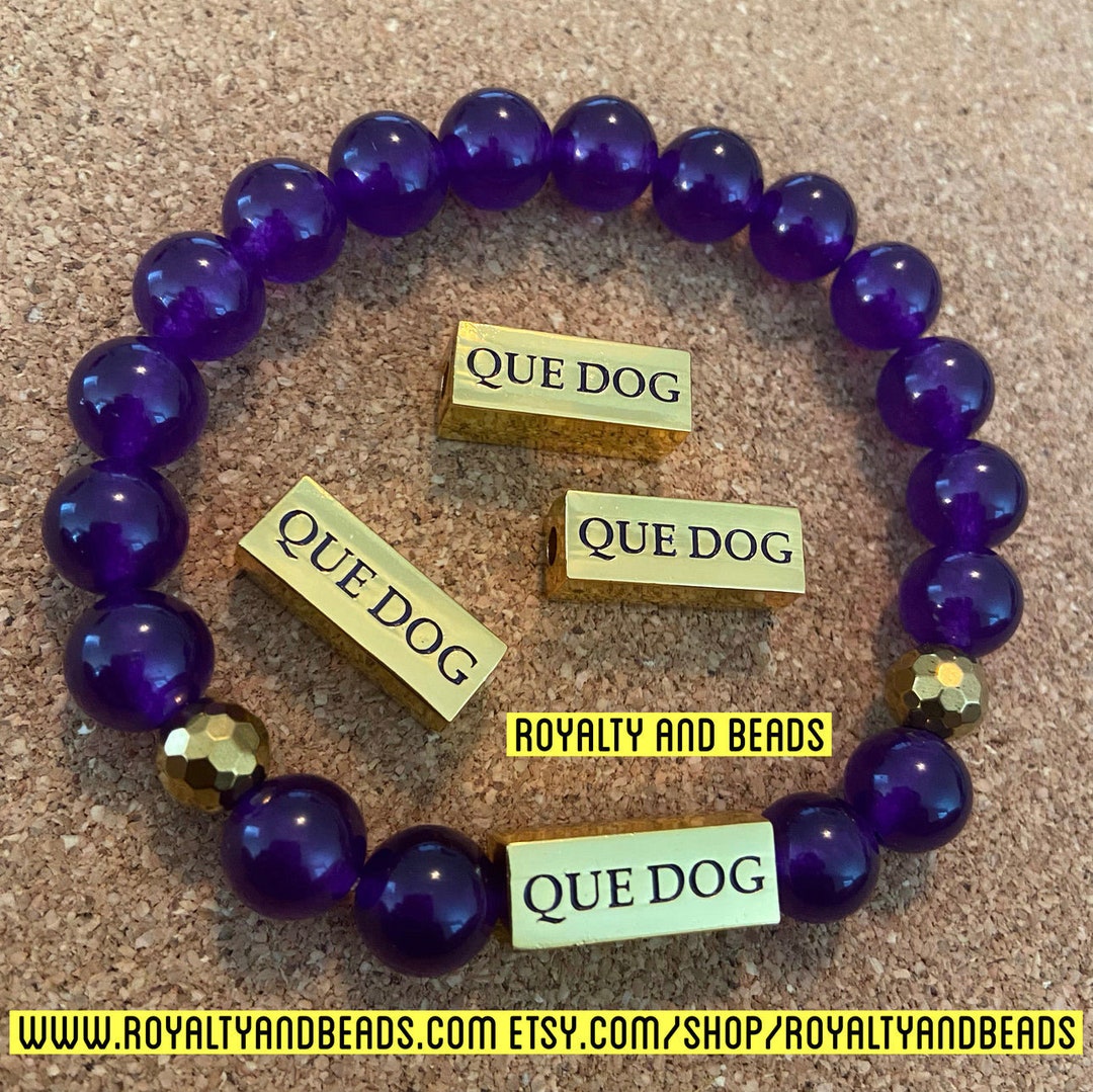 QUE DOG Charm - Etsy