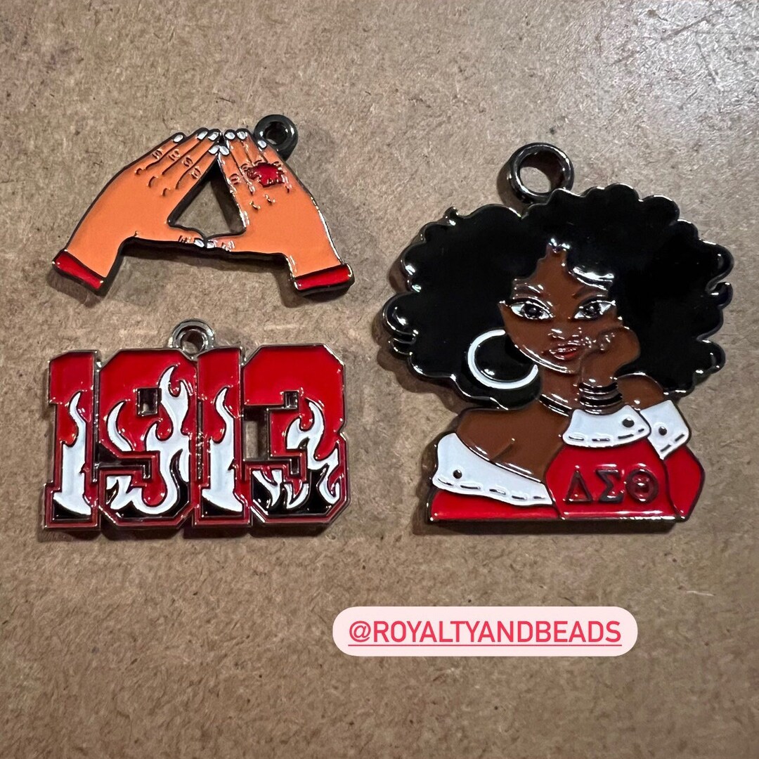Delta Charm Set - Etsy