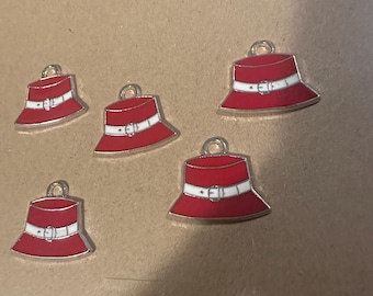 Red Hat Charms - Etsy