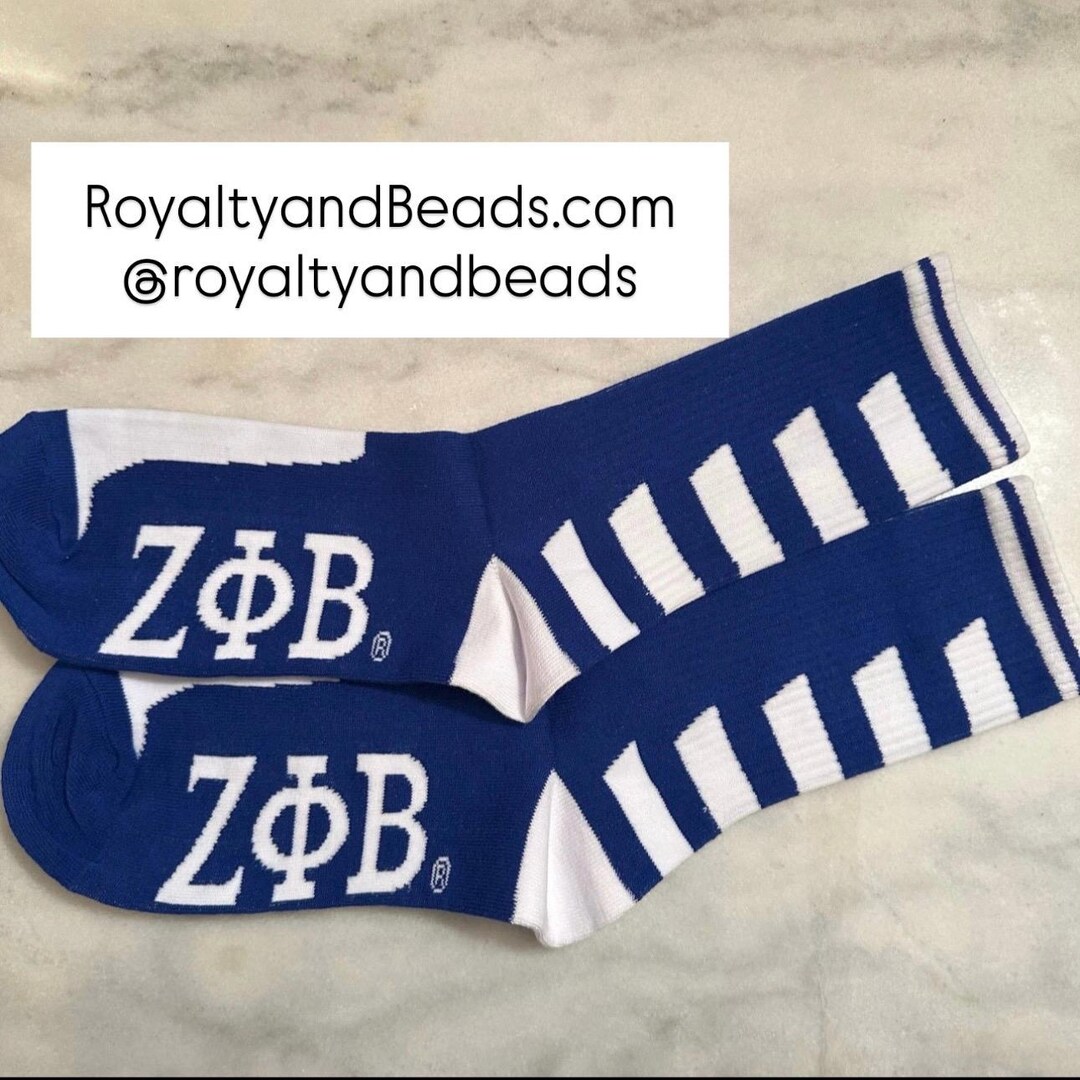 Zeta Phi Beta Socks - Etsy