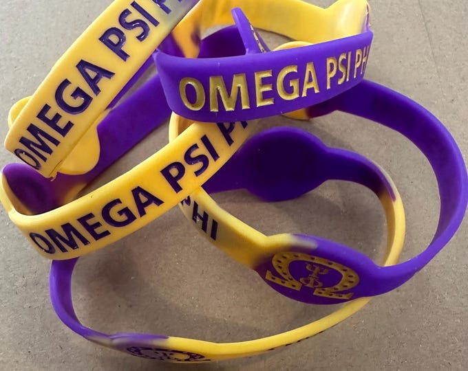 Omega Psi Phi "brunson" Bracelet - Etsy