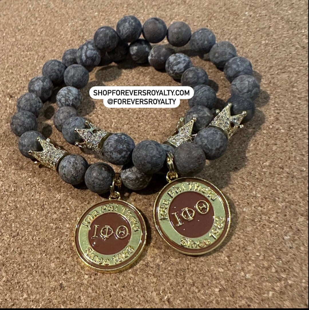 Iota Phi Theta Circle Bracelet. - Etsy