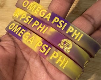 Omega Psi Phi "brunson" Bracelet - Etsy