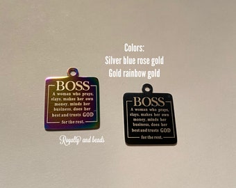 Boss Charm Bracelet - Etsy