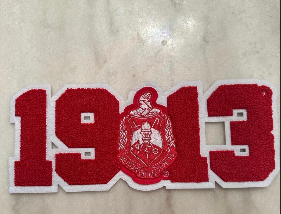 Delta Sigma Theta Patch - Etsy