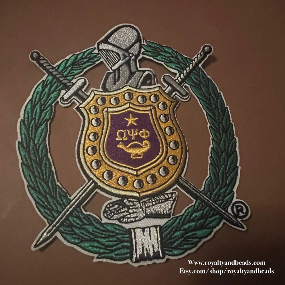 Omega Psi Phi Patch - Etsy