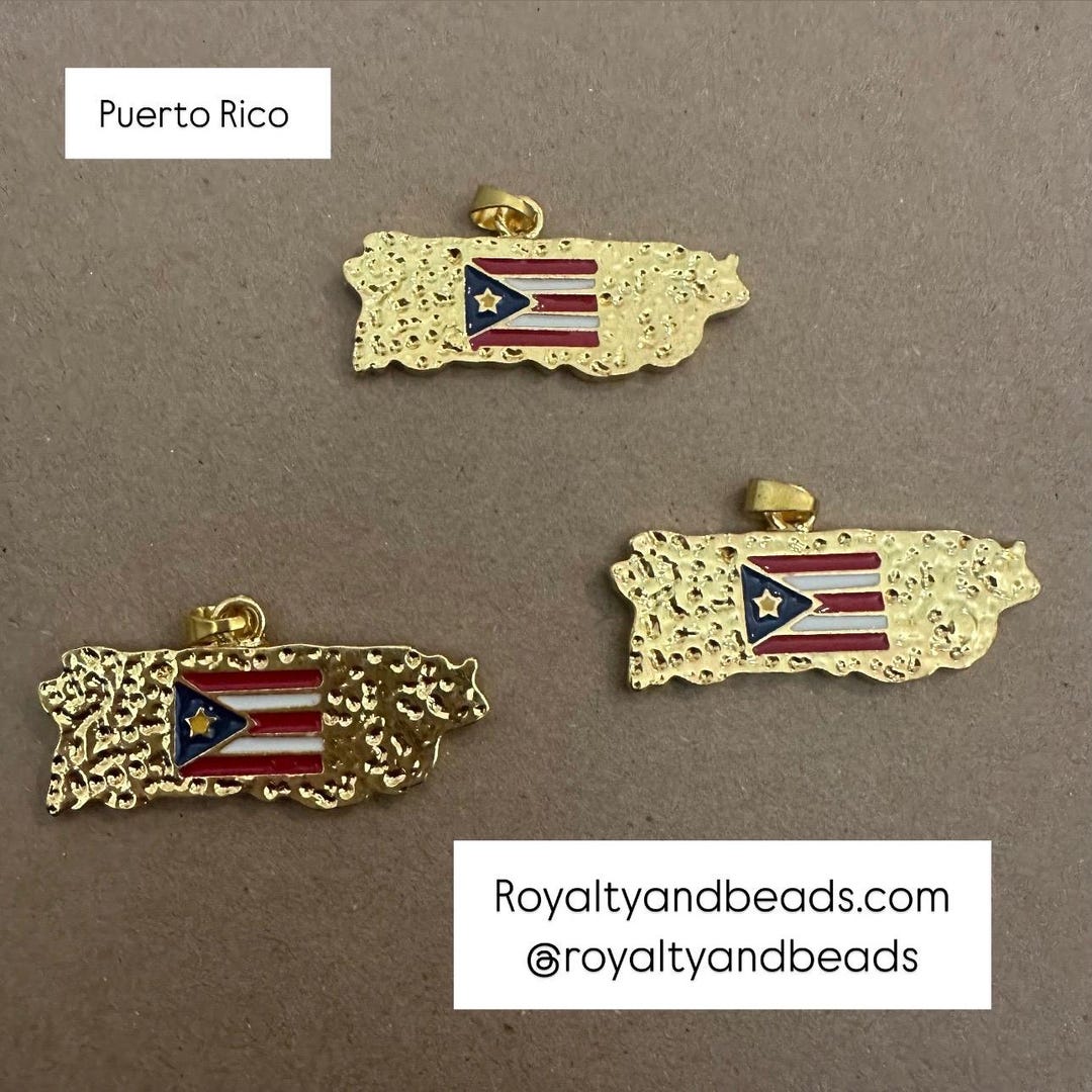 Puerto Rico Charms - Etsy
