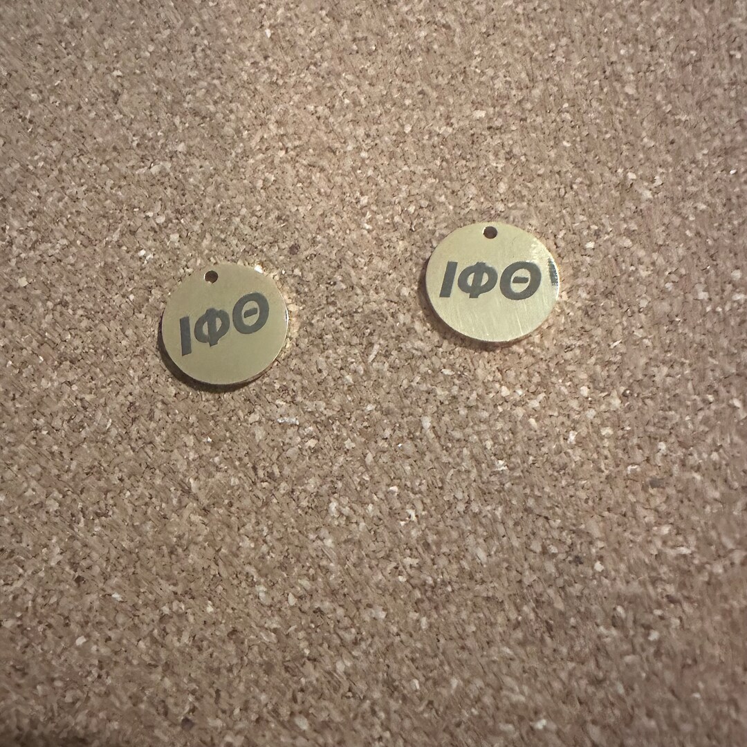 Iota Phi Theta Circle Charm - Etsy