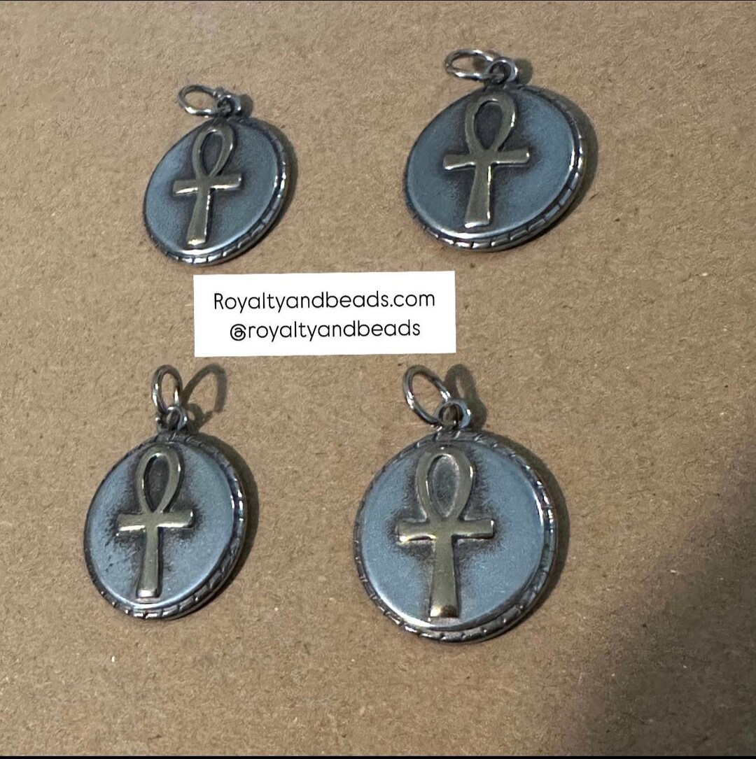 4 Silver and Gold Ankhs - Etsy